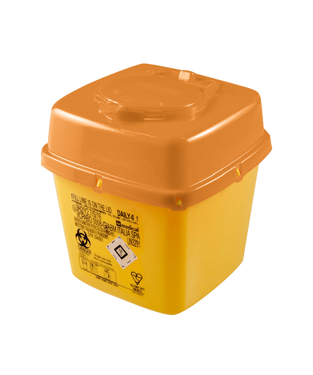 Disposable Sharps Container for Non-Medicinal Sharps | 4L | Sharpsmart