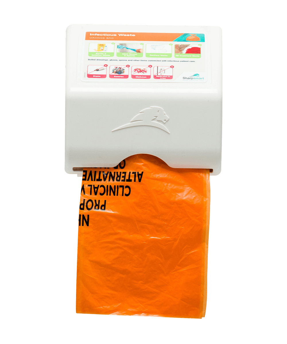 Orange Infectious Waste Bags | Sharpsmart