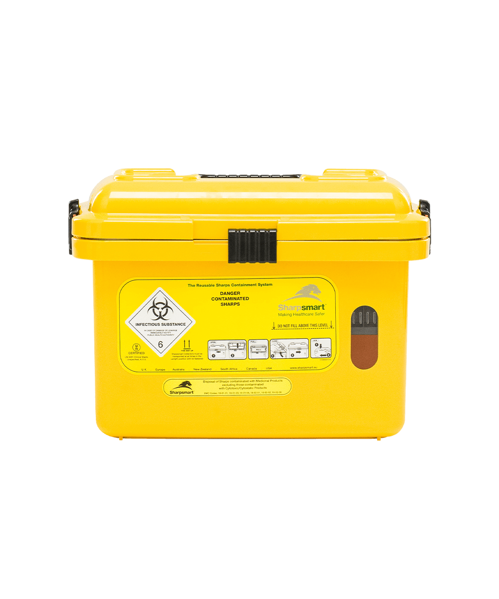 S14 | Sharpsmart Reusable Sharps Container | Sharpsmart