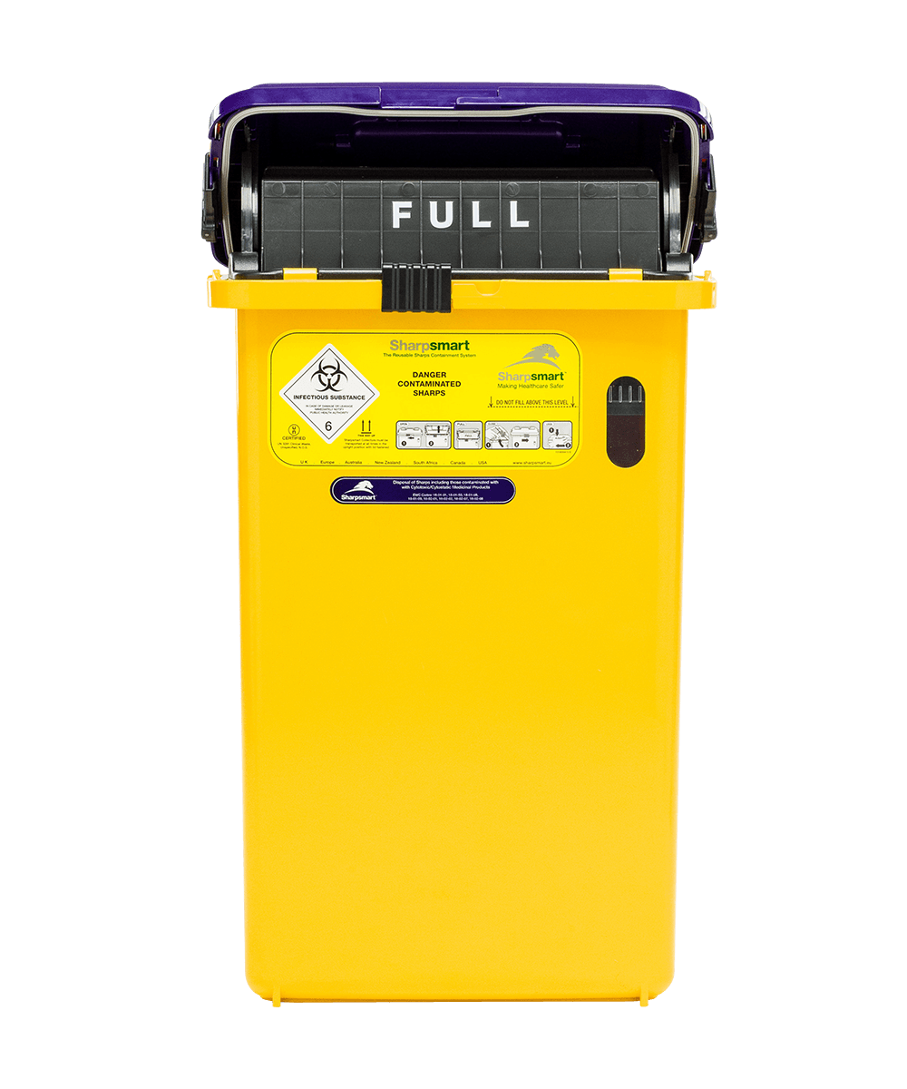 S32 | Cytotoxic Sharps Container | Sharpsmart