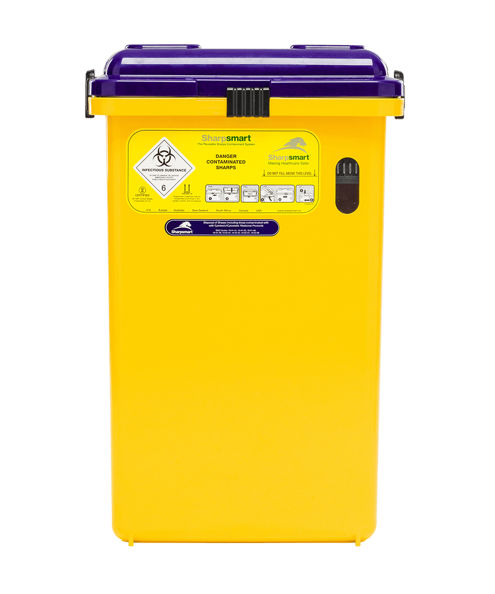 S32 | Cytotoxic Sharps Container | Sharpsmart