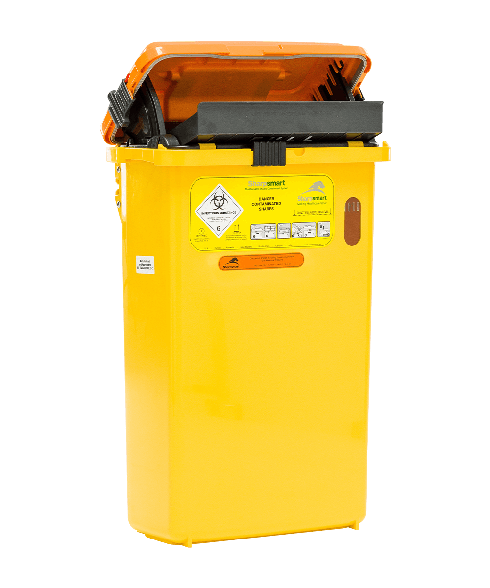 S32 | Sharpsmart Container for Non-Medicinal Sharps | Sharpsmart