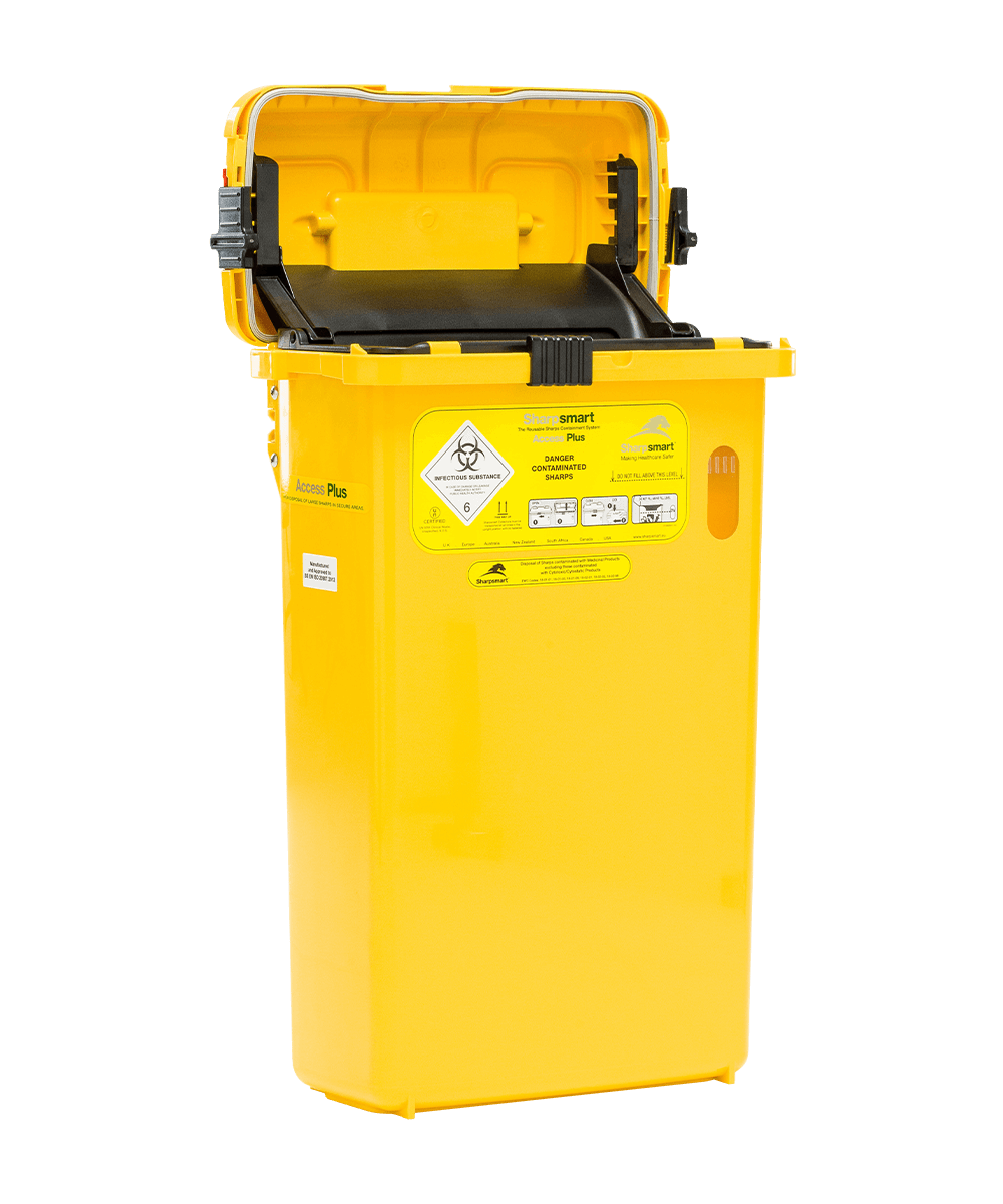 S32A+ | Sharpsmart Access Plus Reusable Sharps Container | Sharpsmart