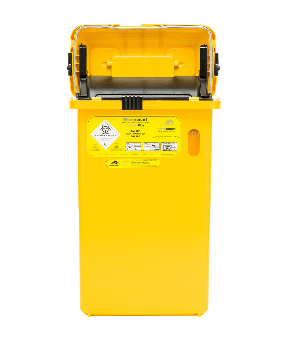 S32A+ | Sharpsmart Access Plus Reusable Sharps Container | Sharpsmart