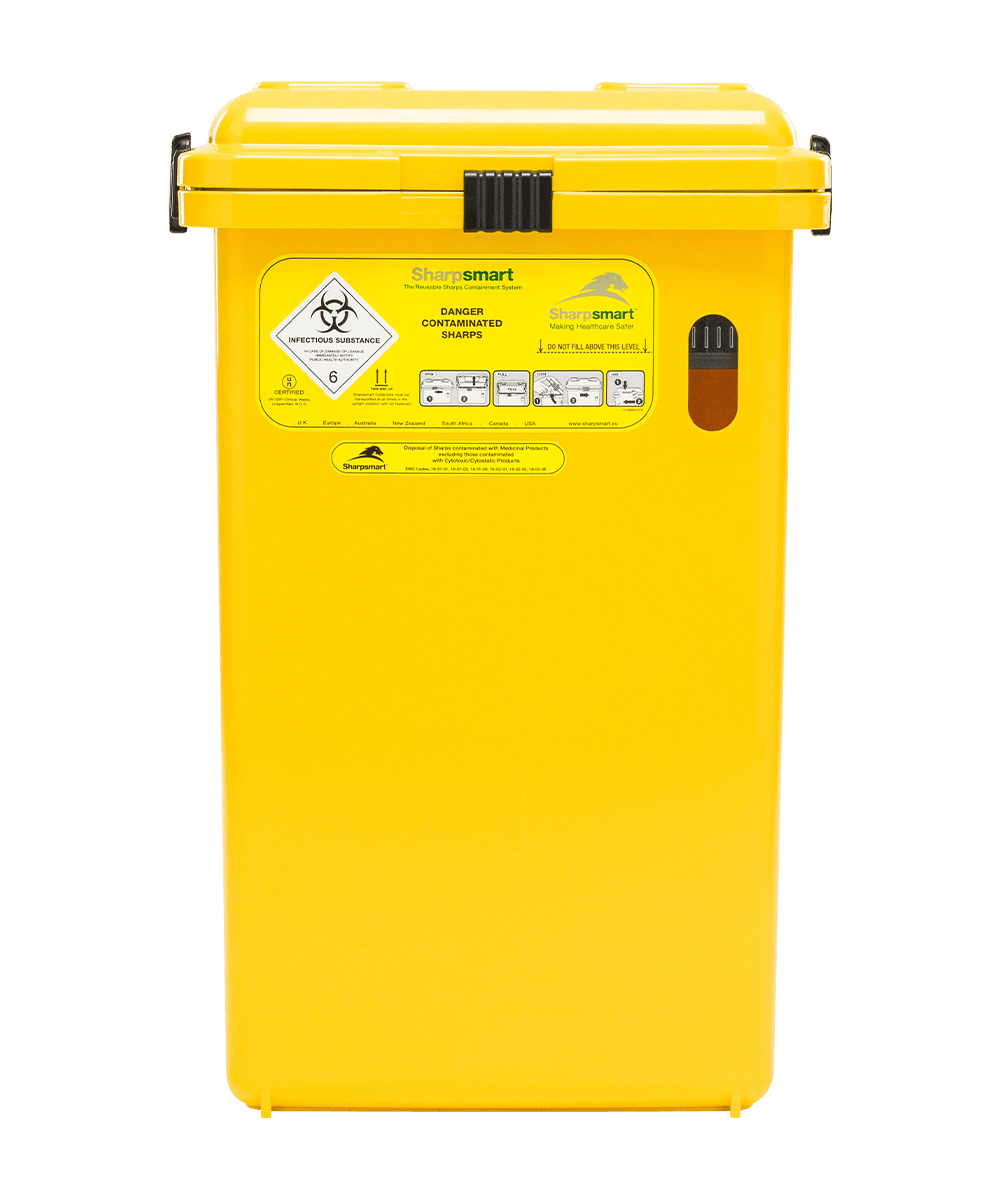 S32 | Sharpsmart Reusable Sharps Container | Sharpsmart
