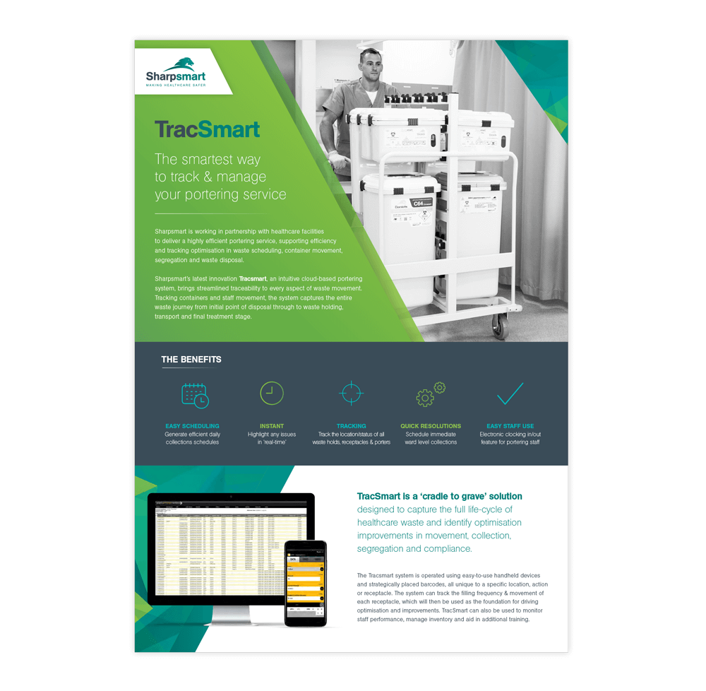 Tracsmart Flyer | Sharpsmart