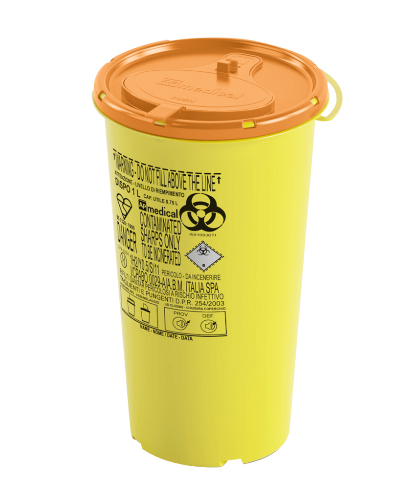 Disposable Sharps Container for Non-Medicinal Sharps | 4L