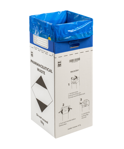 GriffPac Clinical Waste Box 50L