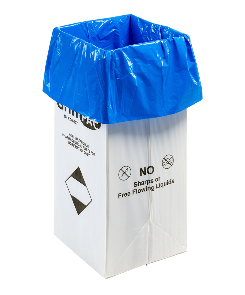 GriffPac Clinical Waste Box 50L