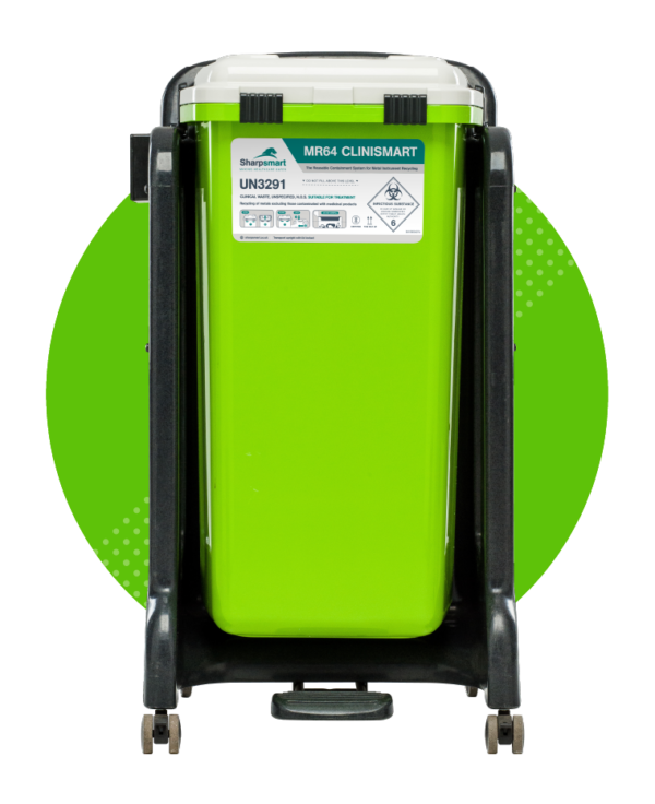 MR64 Clinismart Metal Instrument Containers - Sharpsmart UK